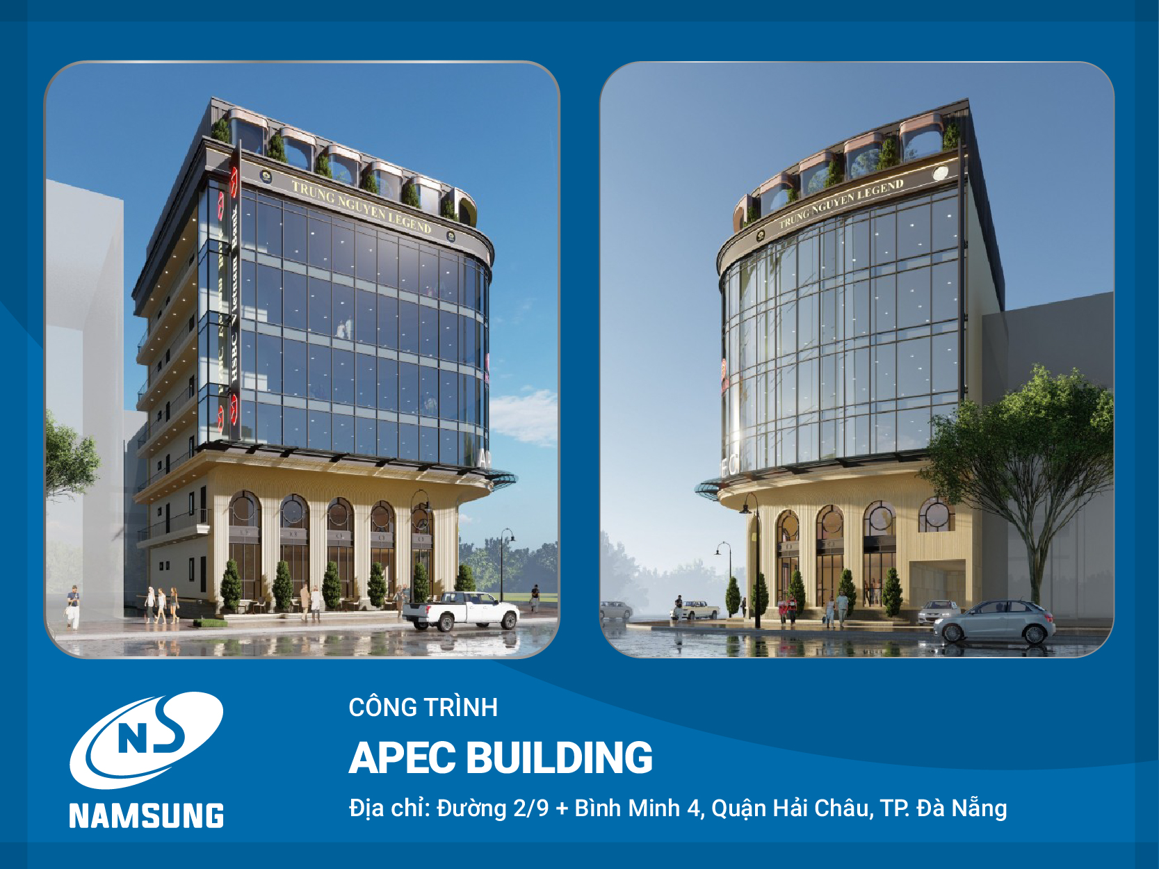 APEC BUILDING - Nhôm Nam Sung