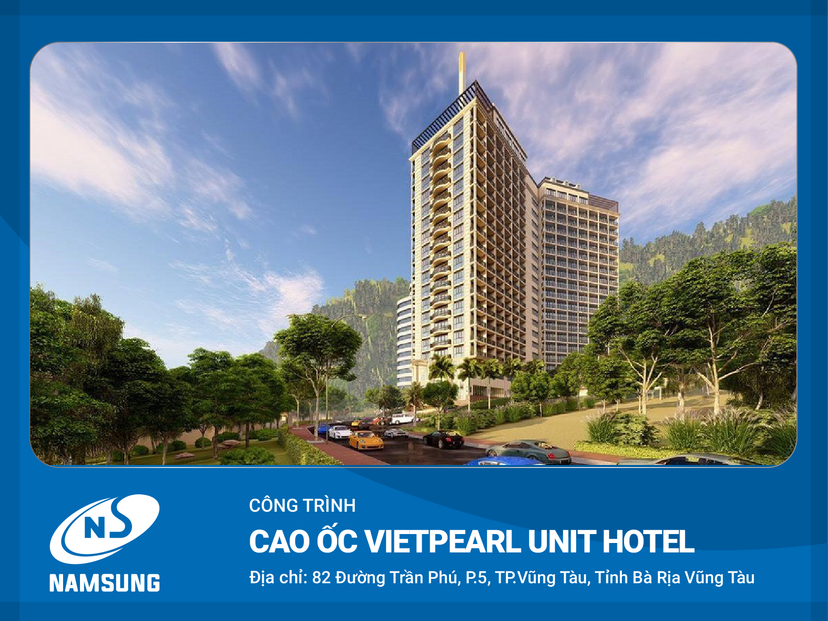 VIETPEARL UNIT HOTEL - Nhôm Nam Sung